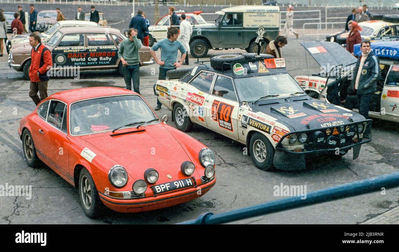 Vauxhall Ventura World Cup Rally 1970 Stock Photo - Alamy