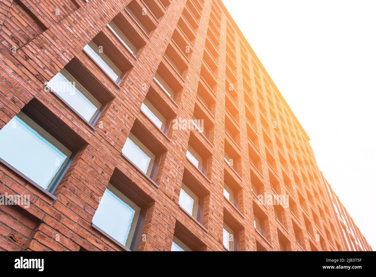 Building windows red brick square hi-res stock photography and images ...