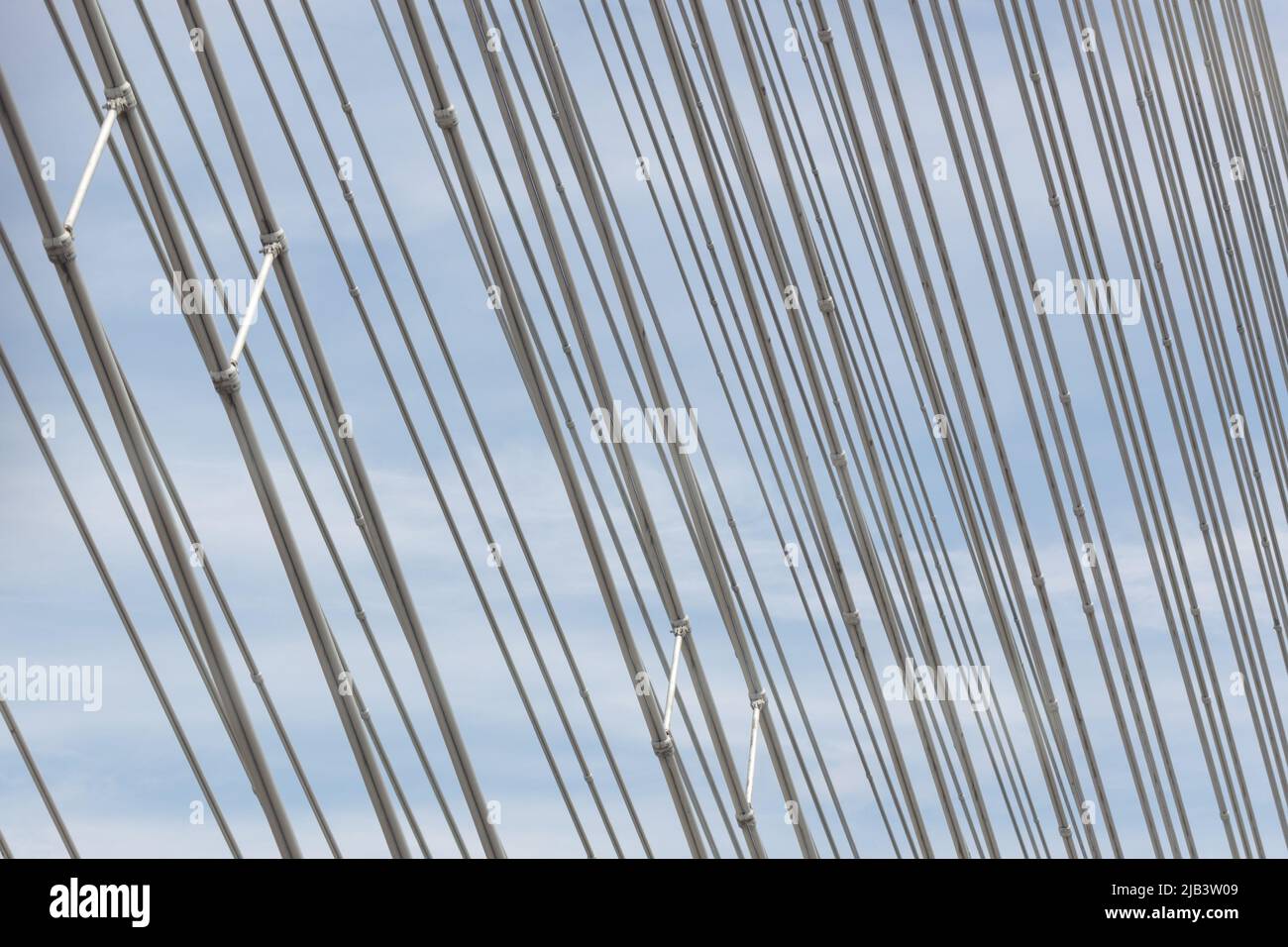 Bridge pylon cable support transport hi-res stock photography and ...