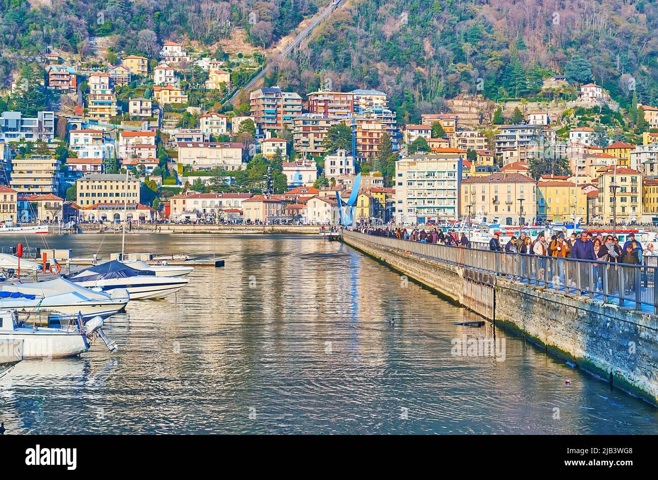 Piero Foranea Caldirola Dam is a perfect walking zone to enjoy Lake ...