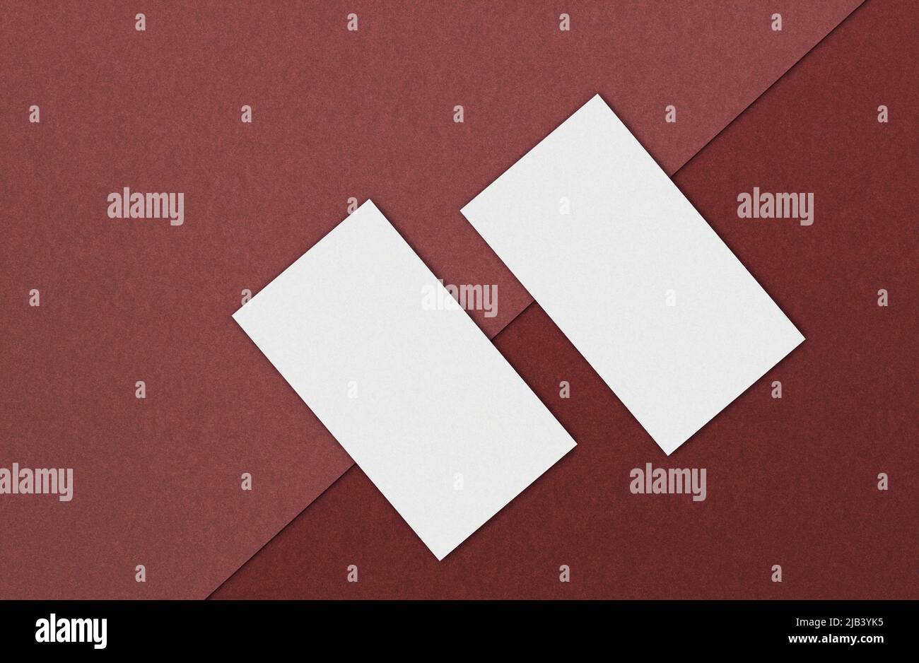 Blank white pages over brown colour paper textures. Retro colour ...