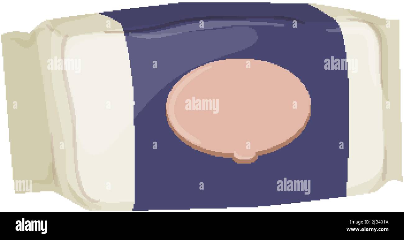 tissue wipe wet color icon vector illustration Stock Vector Image & Art ...
