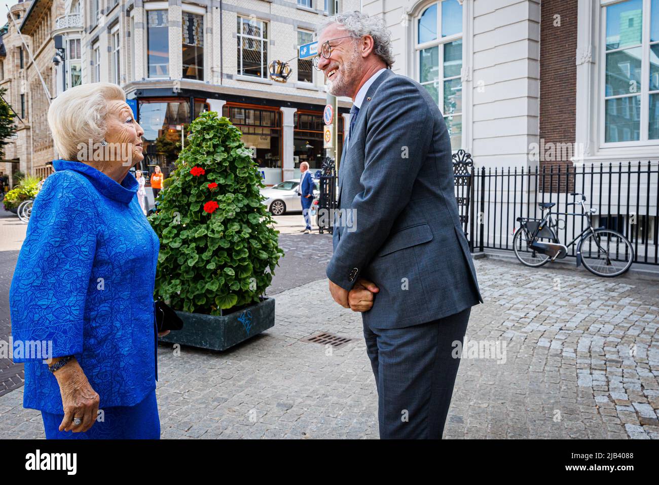 Princess Beatrix of the Netherlands at the first Herman Tjeenk Willink ...