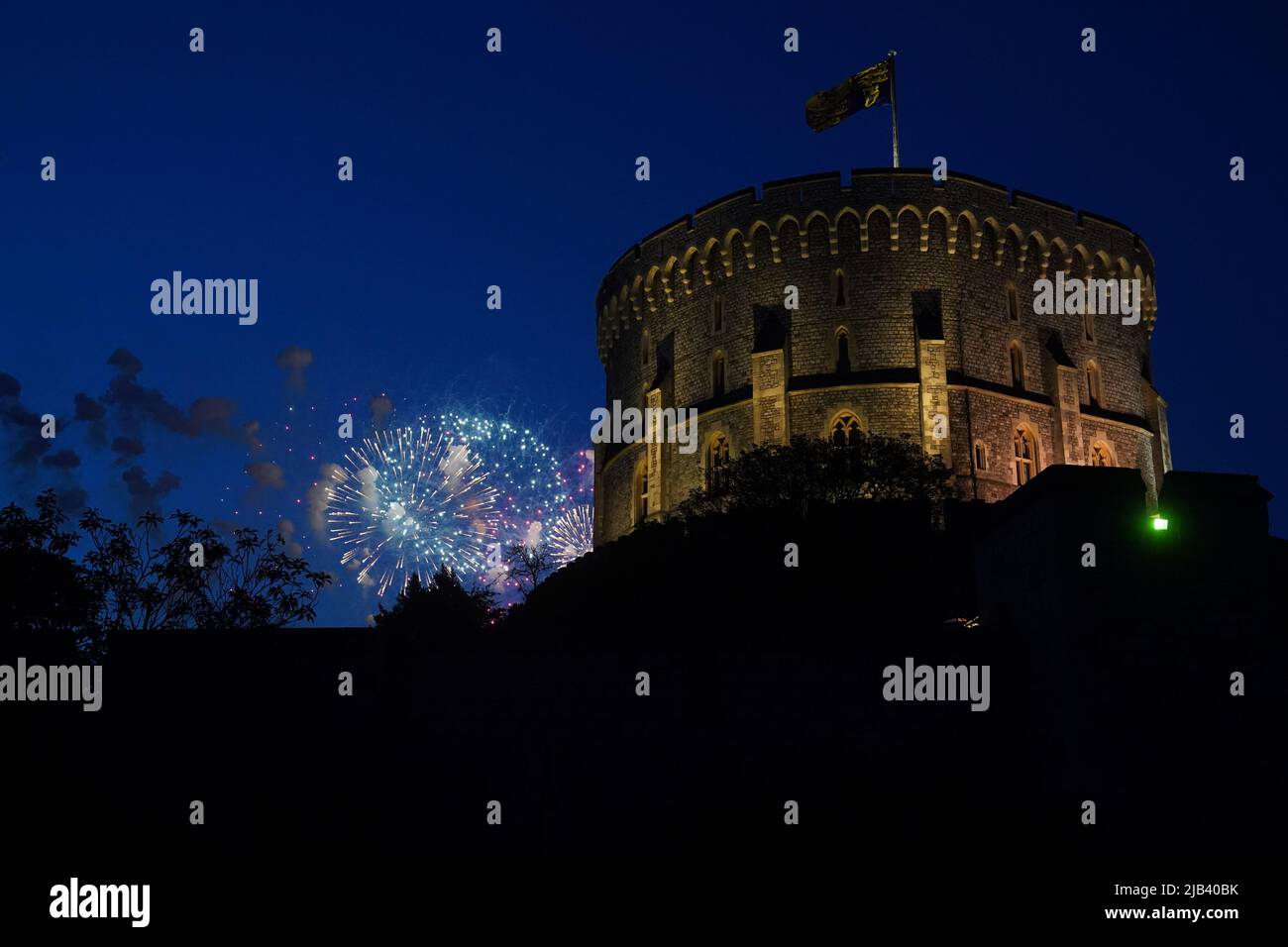 Royal windsor castle fireworks hi-res stock photography and images - Alamy