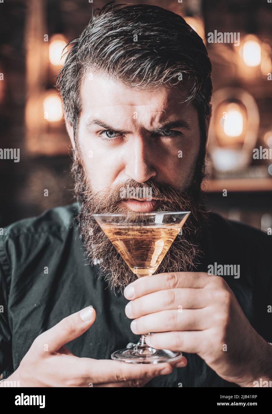 Martini suit man hi-res stock photography and images - Alamy