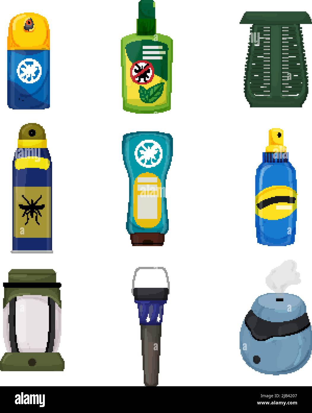 bug spray color icon vector illustration Stock Vector Image & Art - Alamy