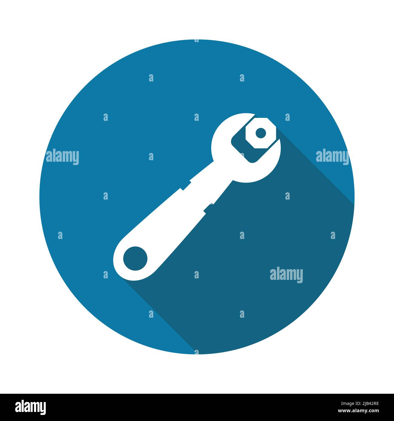 Service Tool icon on white background,Simple design style,Vector ...