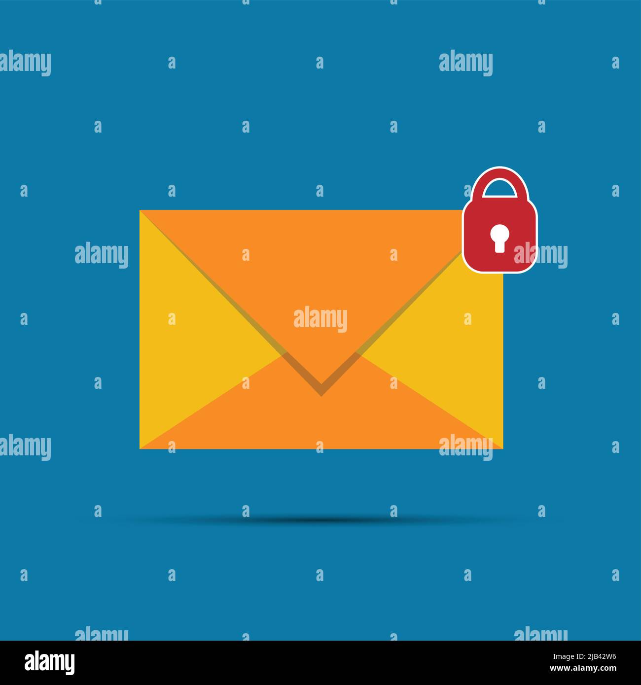 Mail icon,New email notification,Simple design style,vector ...