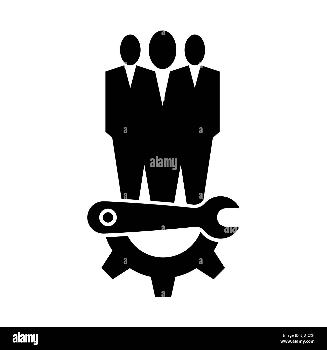 technician Maintenance icon Symbol Sign Isolate on White Background ...