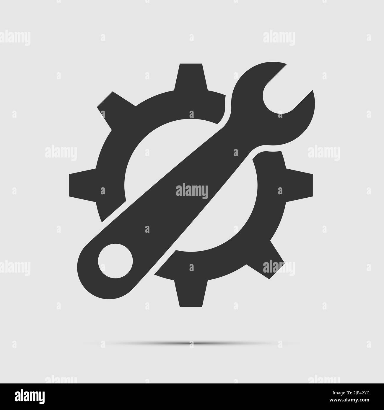 Service Tool icon on white background,Vector illustration Stock Vector ...