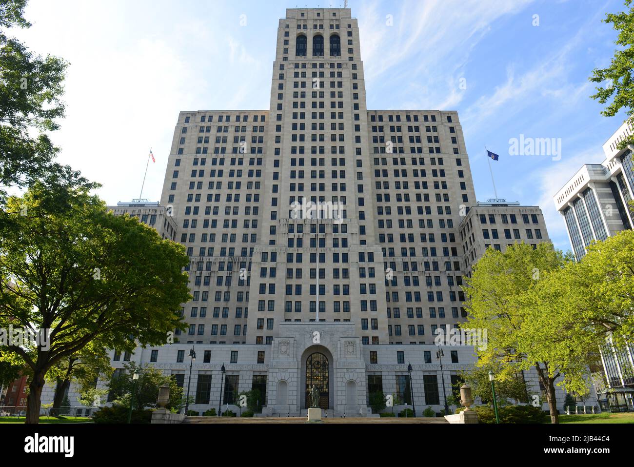 Alfred E. Smith Building is a Art Deco skyscraper completed in 1928 on ...