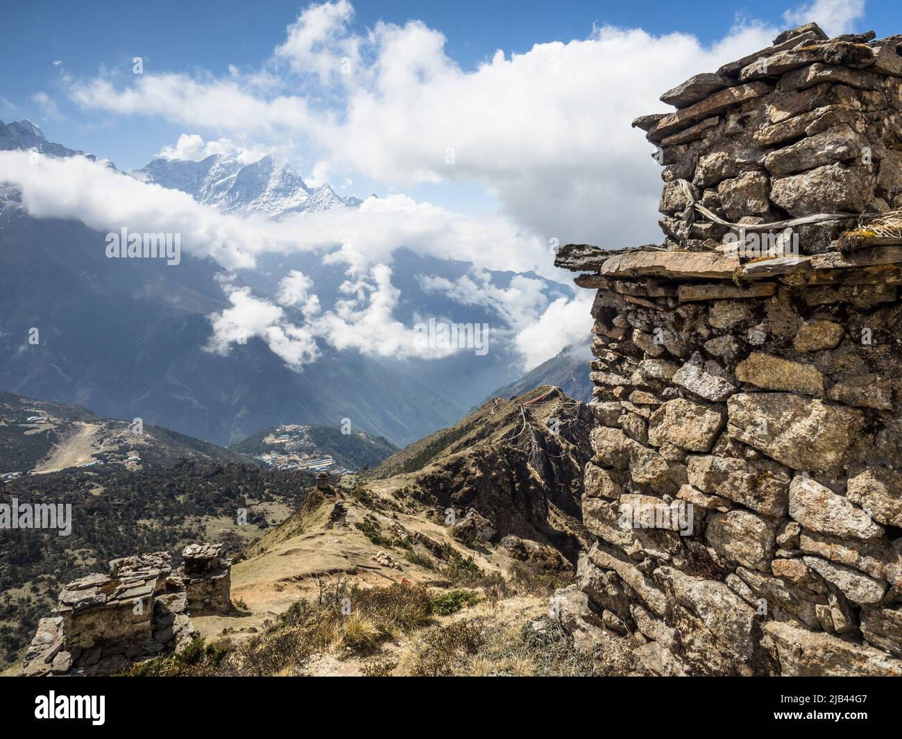 Syangboche airstrip hi-res stock photography and images - Alamy