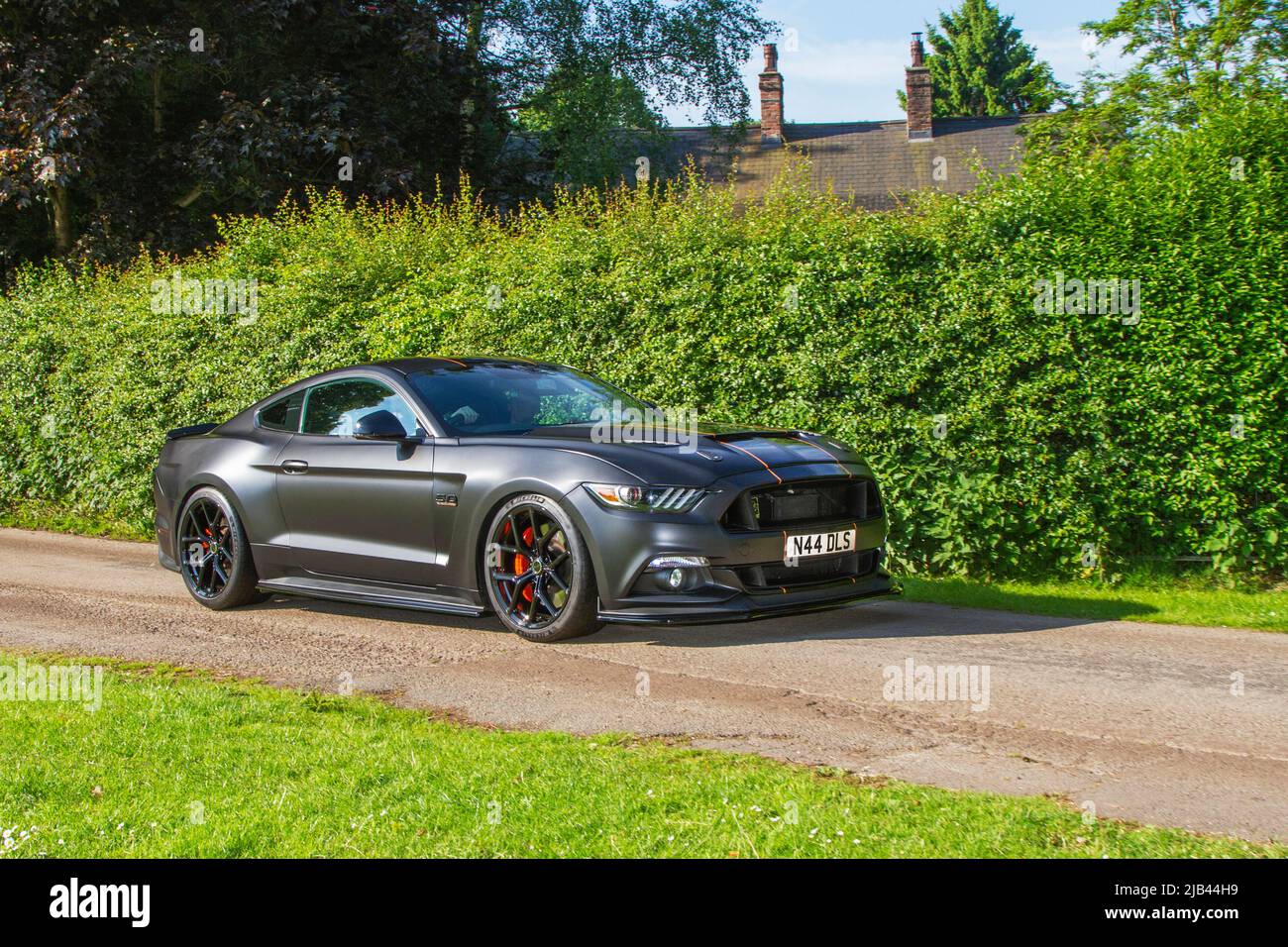 2016 grey Ford Mustang 4951 cc 5.0 petrol 6 speed manual 2dr coupe ...