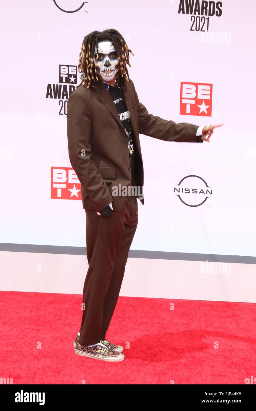 2021 “BET AWARDS” held at the Microsoft Theater in Los Angeles ...