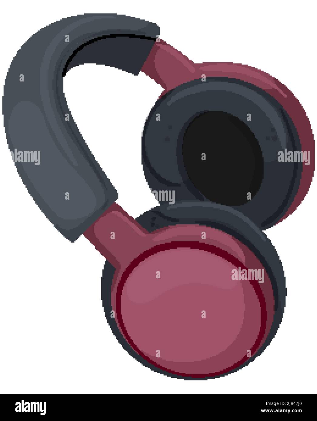 wireless headphones color icon vector illustration Stock Vector Image ...