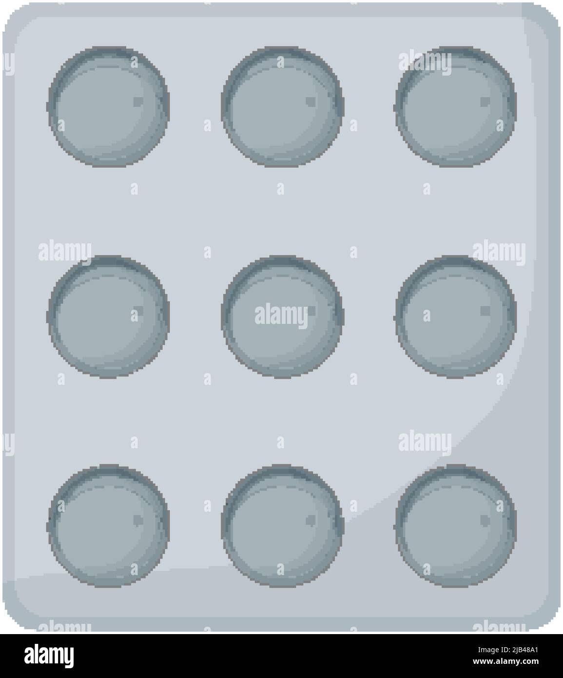 glass ice cube tray color icon vector illustration Stock Vector Image ...