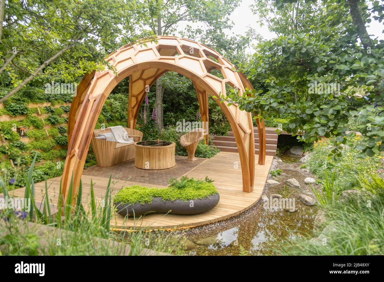 The Meta Garden. Chelsea Flower Show 2022 Stock Photo - Alamy