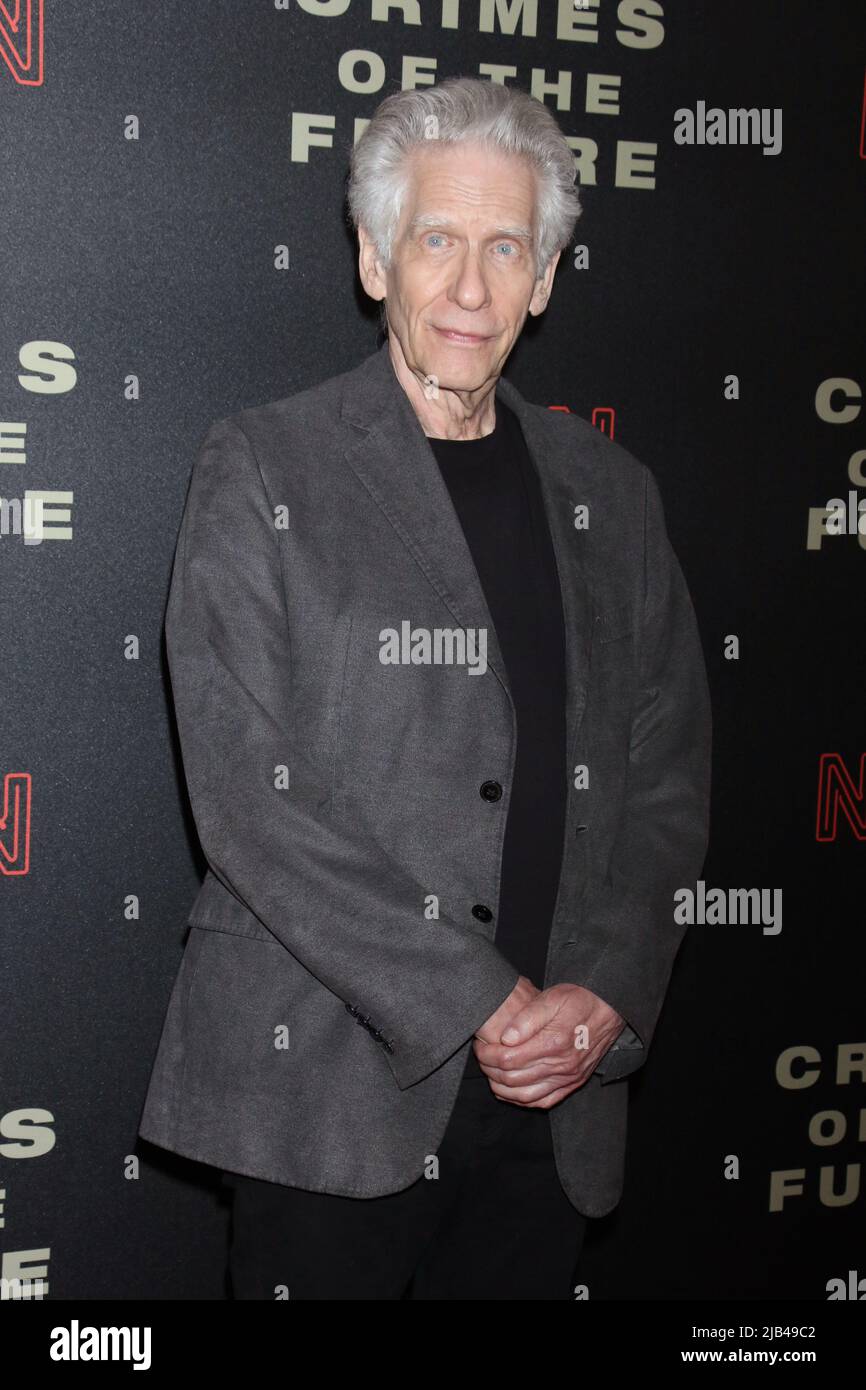 New York, NY, USA. 2nd June, 2022. David Cronenberg at the NY Premiere ...