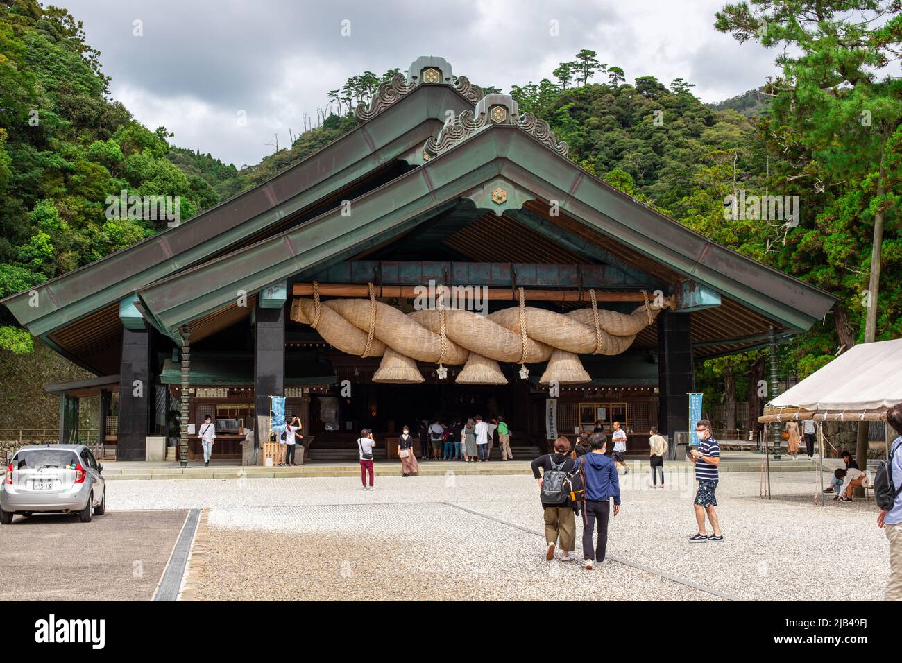 Izumo, Shimane, JAPAN - Sep 22 2020 : The Kaguraden at Izumo Taisha ...