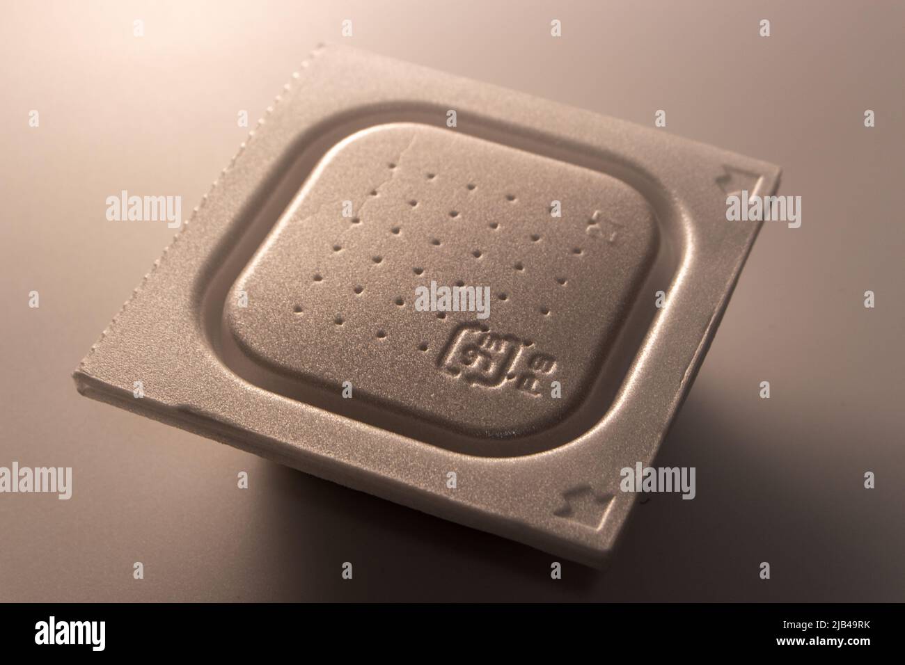 A pack of fermented Japanese soybeans Natto. Natto is a traditional ...