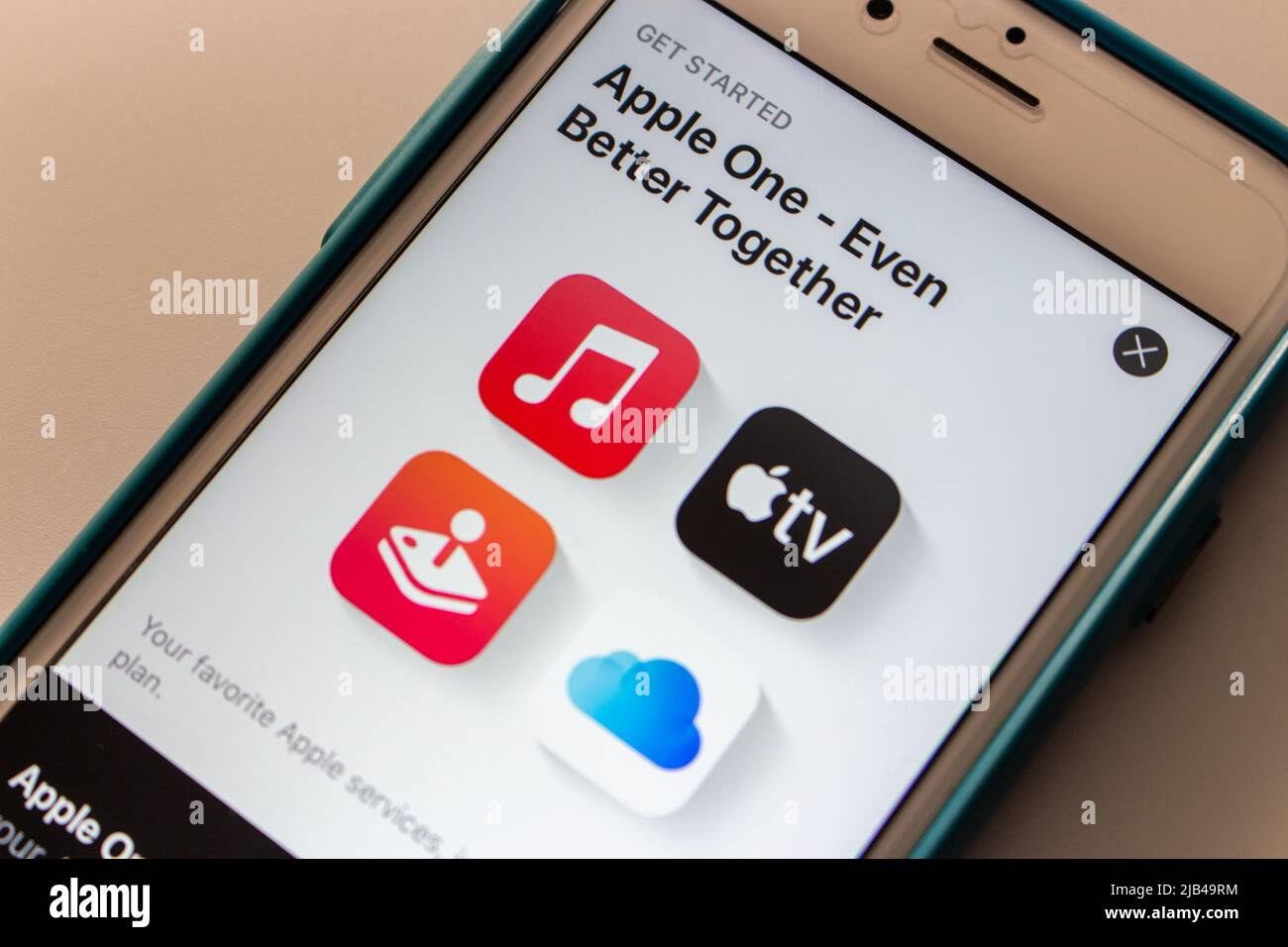 Introduction of Apple One, subscription bundles 2TB iCloud, Music, TV+ ...