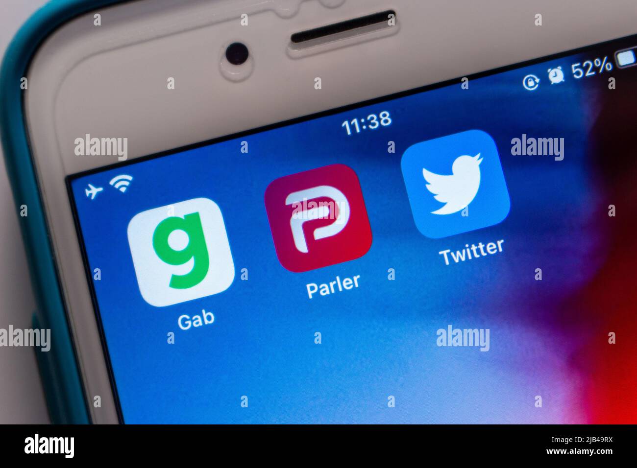 Gab alternative social media platform hi-res stock photography and ...