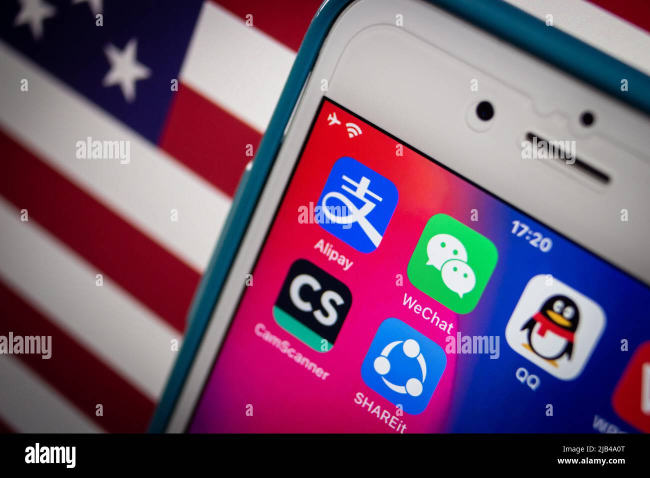 Alipay, WeChat Pay, CamScanner, QQ Wallet, SHAREit, Tencent QQ, VMate ...