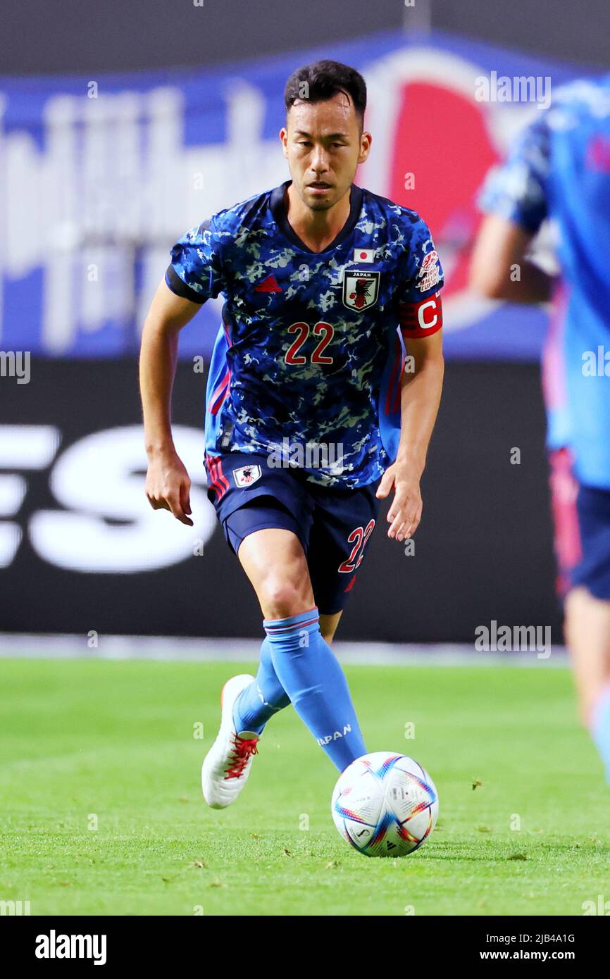 Hokkaido, Japan. 2nd June, 2022. Maya Yoshida (JPN) Football/Soccer ...