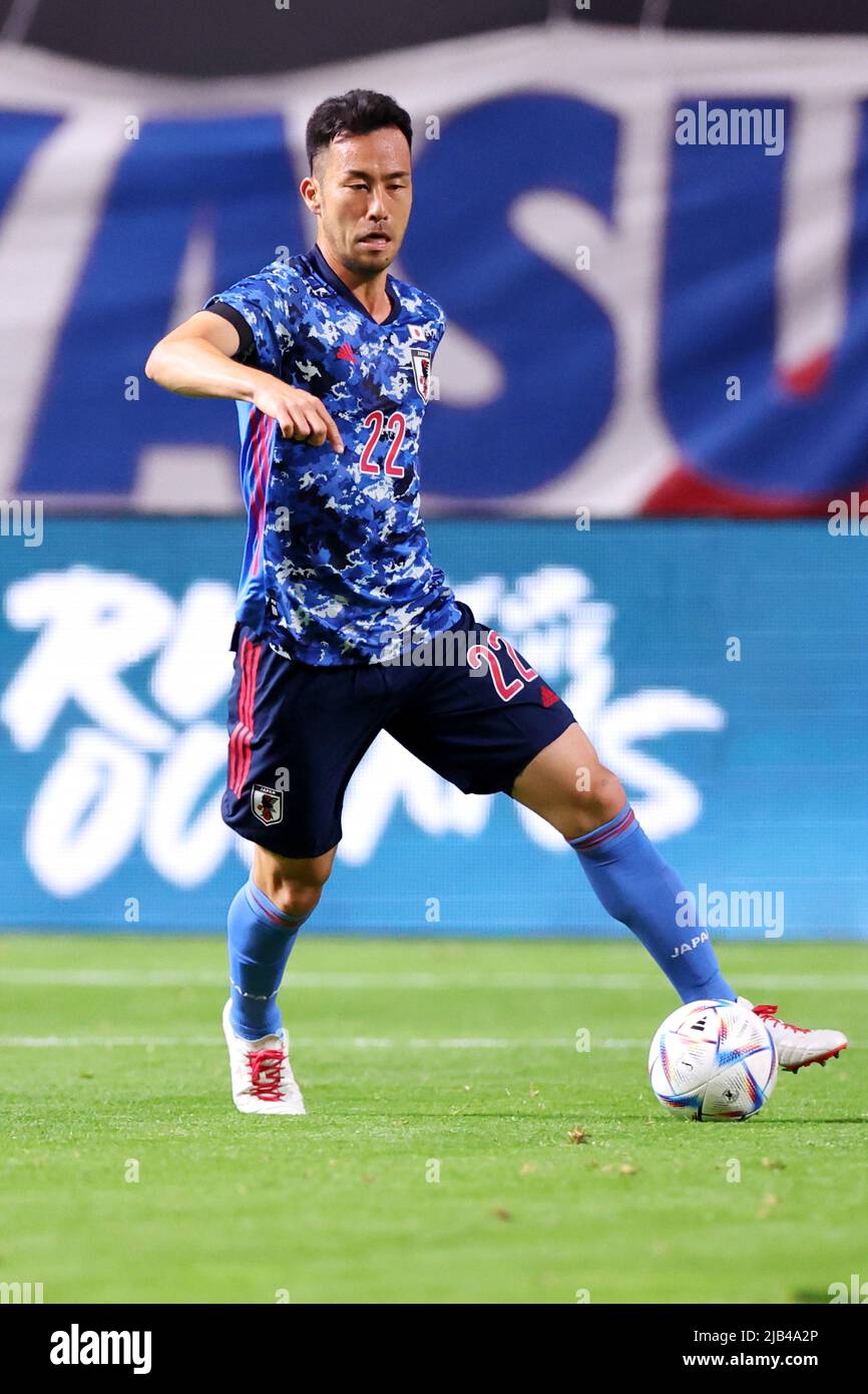 Hokkaido, Japan. 2nd June, 2022. Maya Yoshida (JPN) Football/Soccer ...