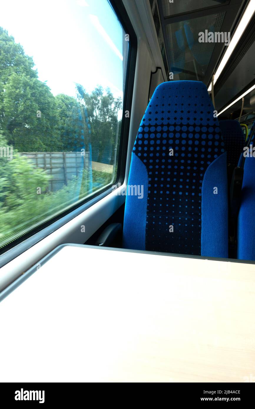 Single train seat hi-res stock photography and images - Alamy