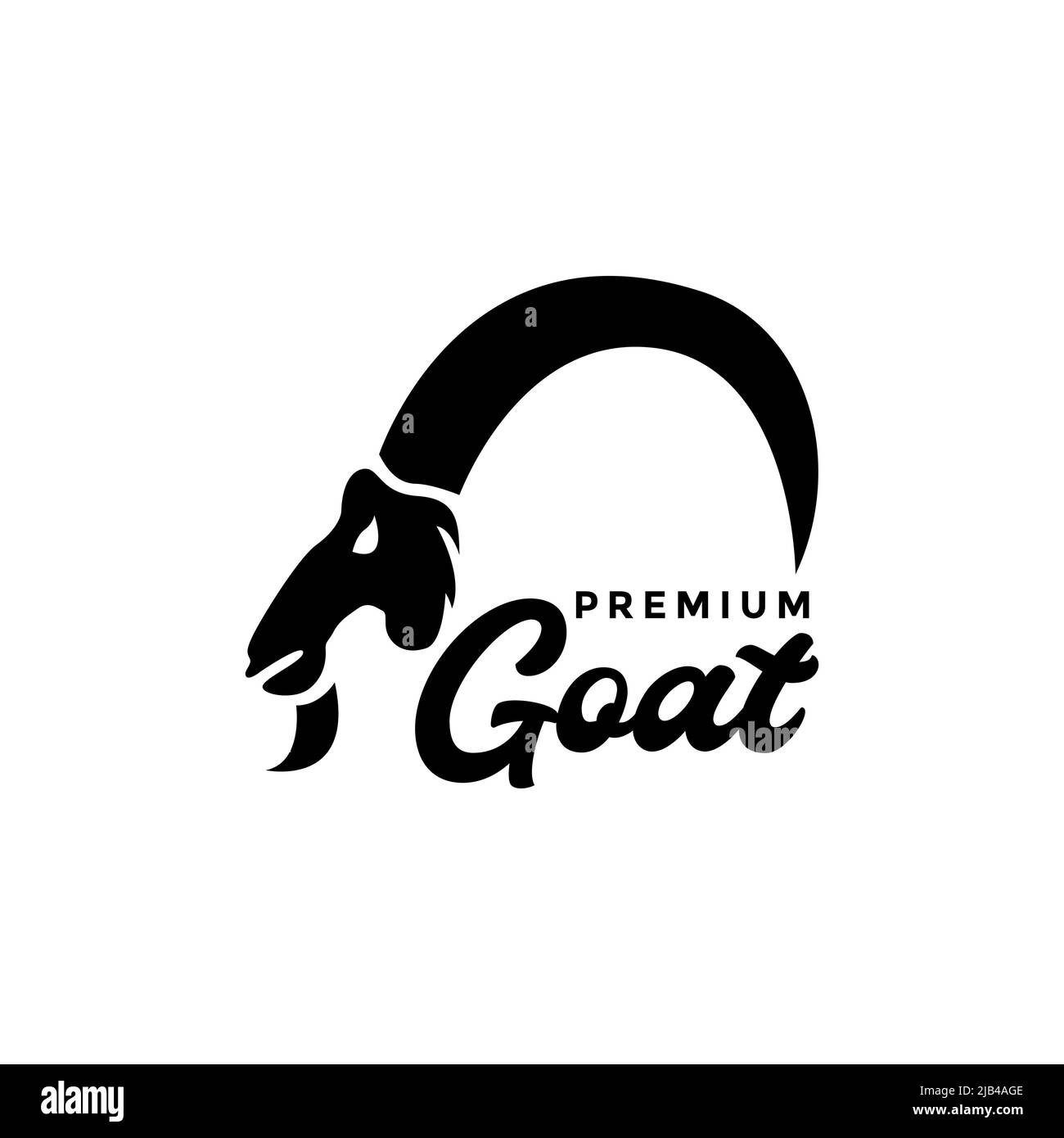 Breeding goats Stock Vector Images - Alamy