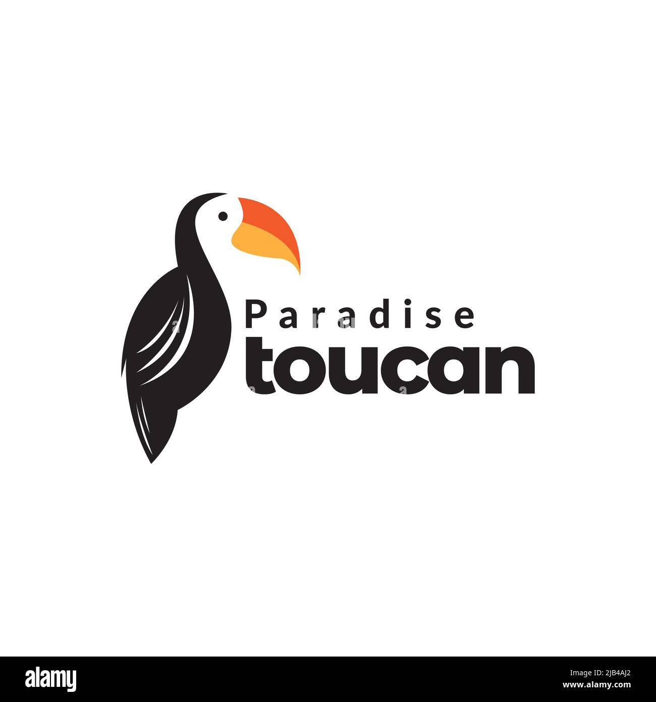 modern colored bird toucan logo design vector graphic symbol icon ...