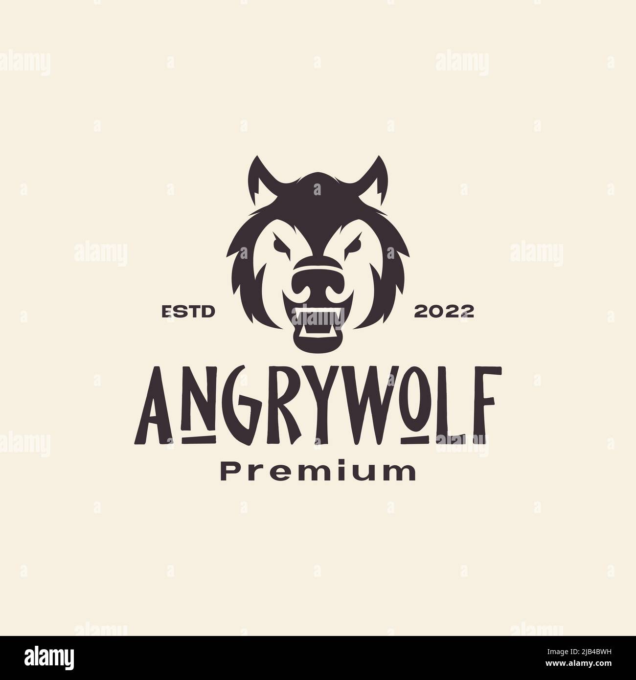 Angry Wolf Graphic