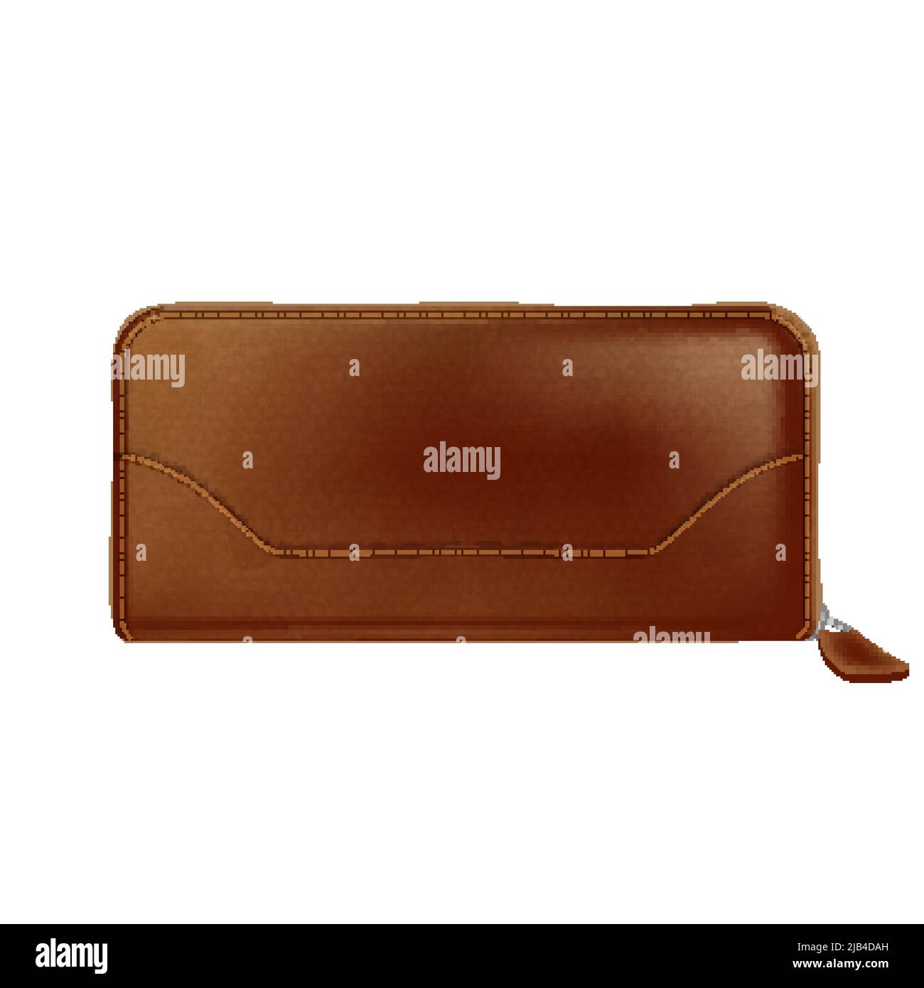 leather wallet female 3d realistic vector Stock Vector Image & Art - Alamy