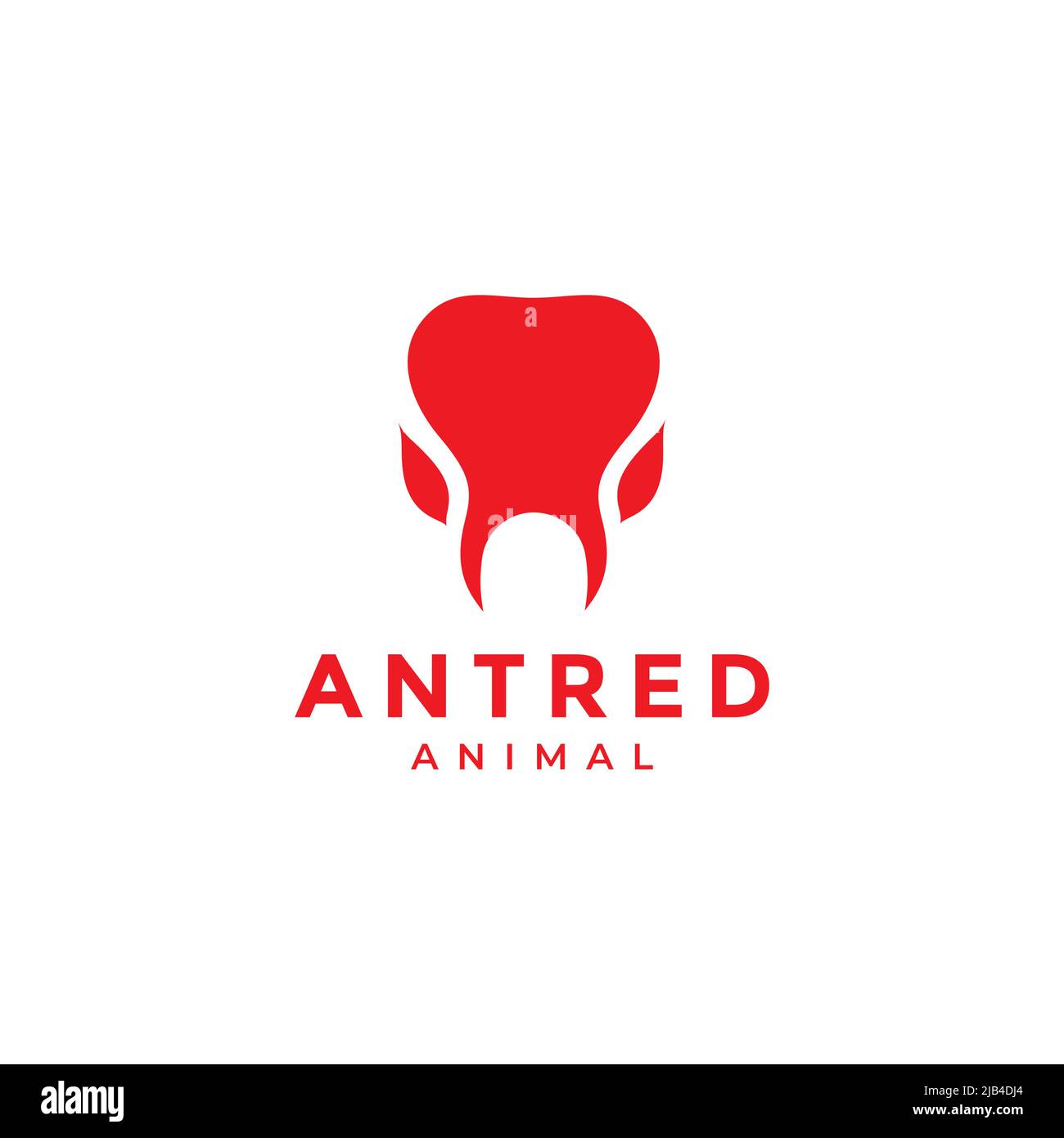 Red Ant Logo Exclusive Logo 929802, Fire Ant Head Logo