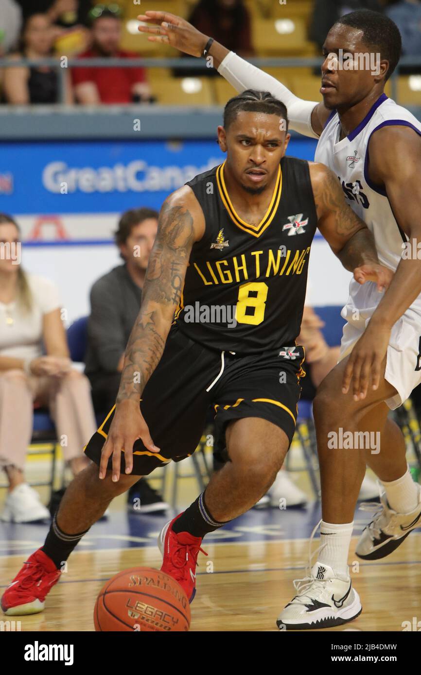 June 1 2022, Kitchener Ontario Canada, The London LIghtning defeat the ...