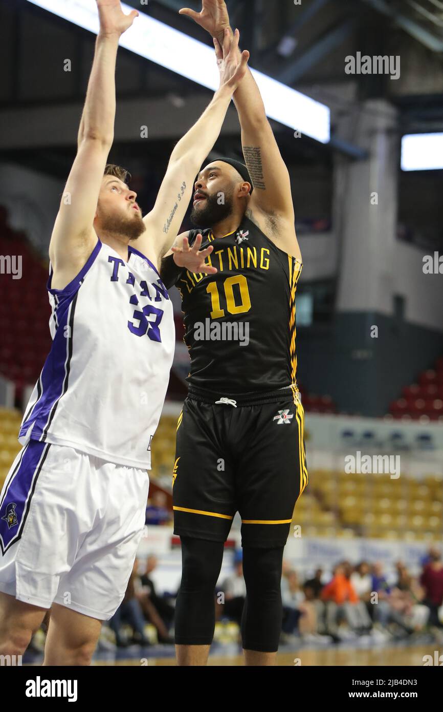 June 1 2022, Kitchener Ontario Canada, The London LIghtning defeat the ...