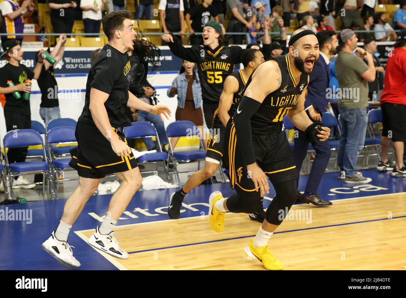 June 1 2022, Kitchener Ontario Canada, The London LIghtning defeat the ...