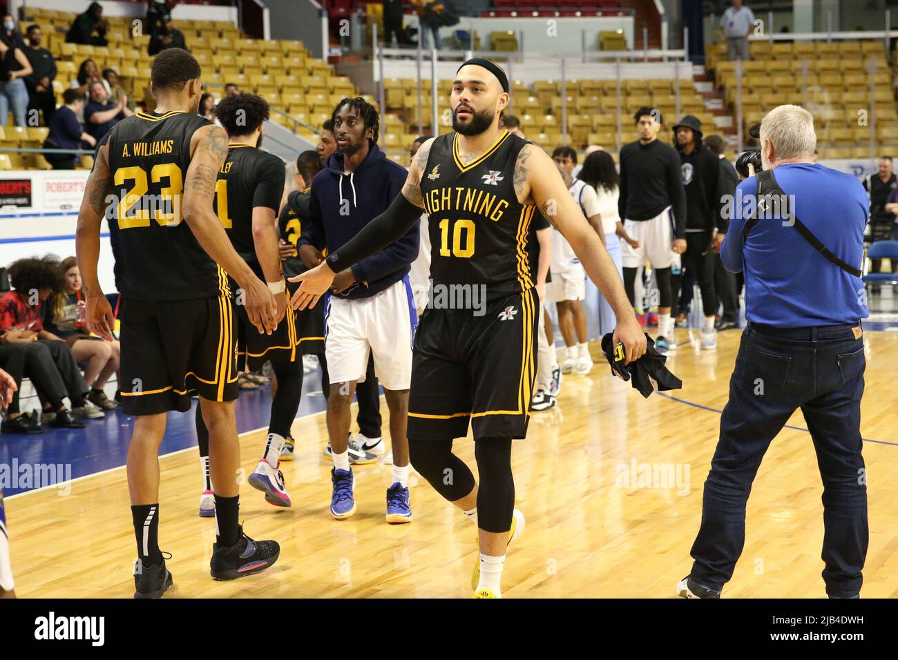 June 1 2022, Kitchener Ontario Canada, The London LIghtning defeat the ...