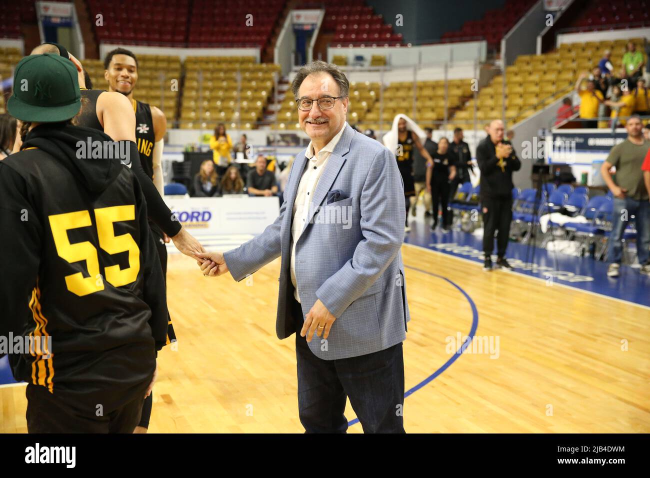 June 1 2022, Kitchener Ontario Canada, The London LIghtning defeat the ...