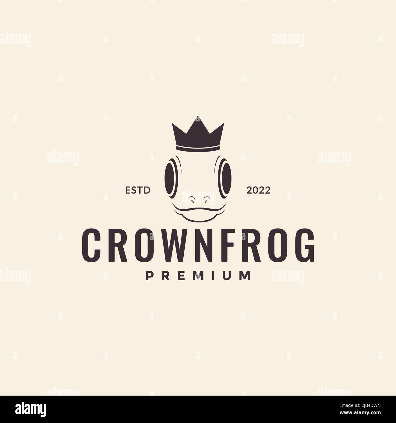 Frog vector graphics hi-res stock photography and images - Alamy