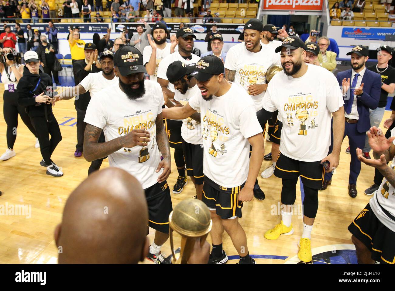 June 1 2022, Kitchener Ontario Canada, The London LIghtning defeat the ...