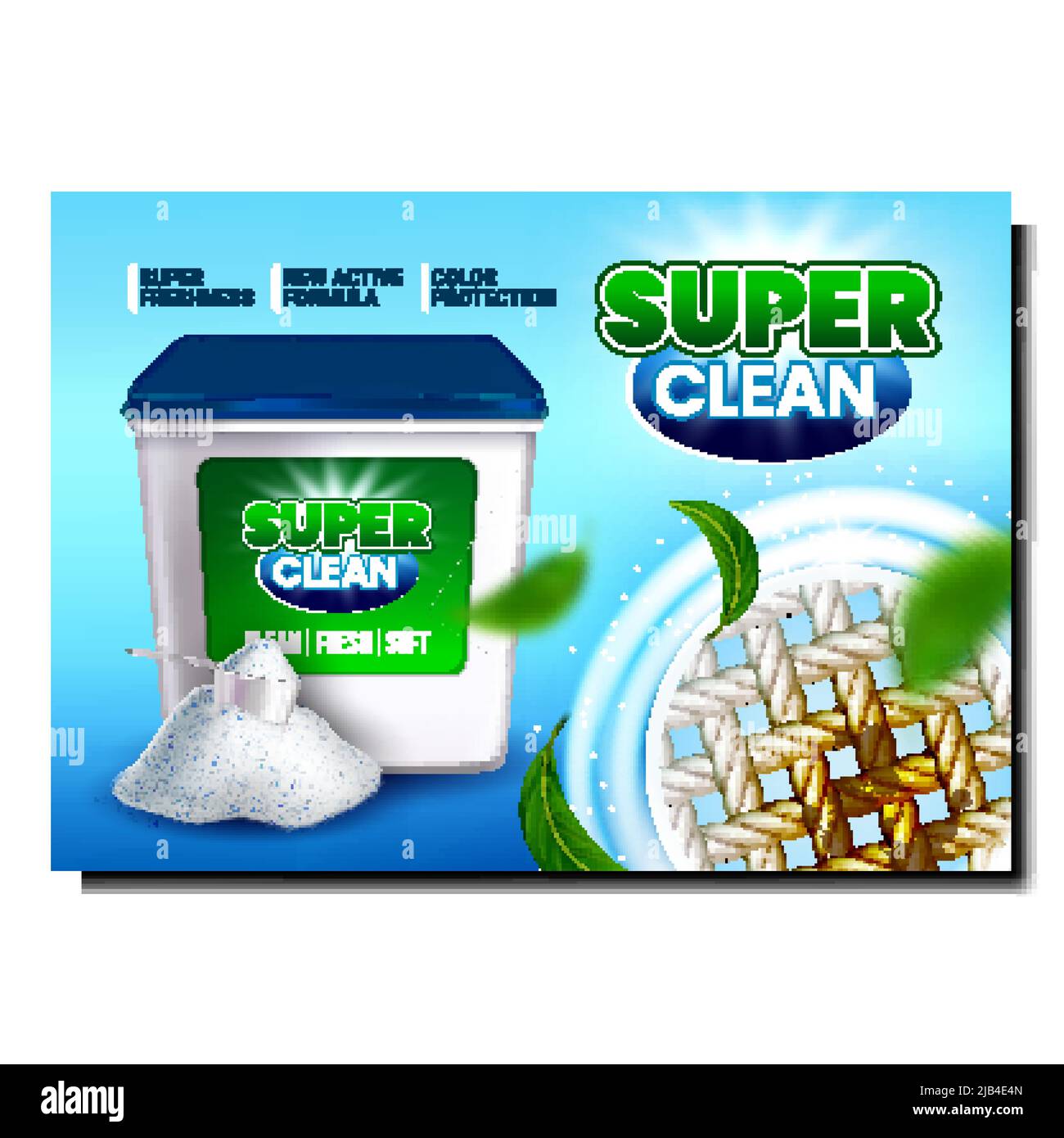 Super Clean Creative Promotional Banner Vector Stock Vector Image & Art ...