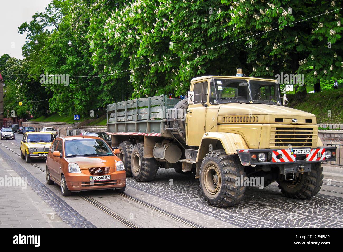 Russian truck hi-res stock photography and images - Alamy