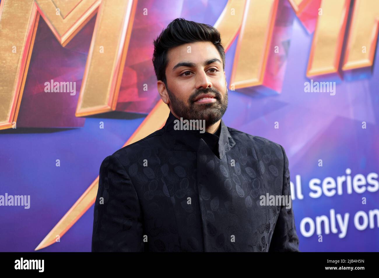 Ms marvel cast saagar shaikh hi-res stock photography and images - Alamy