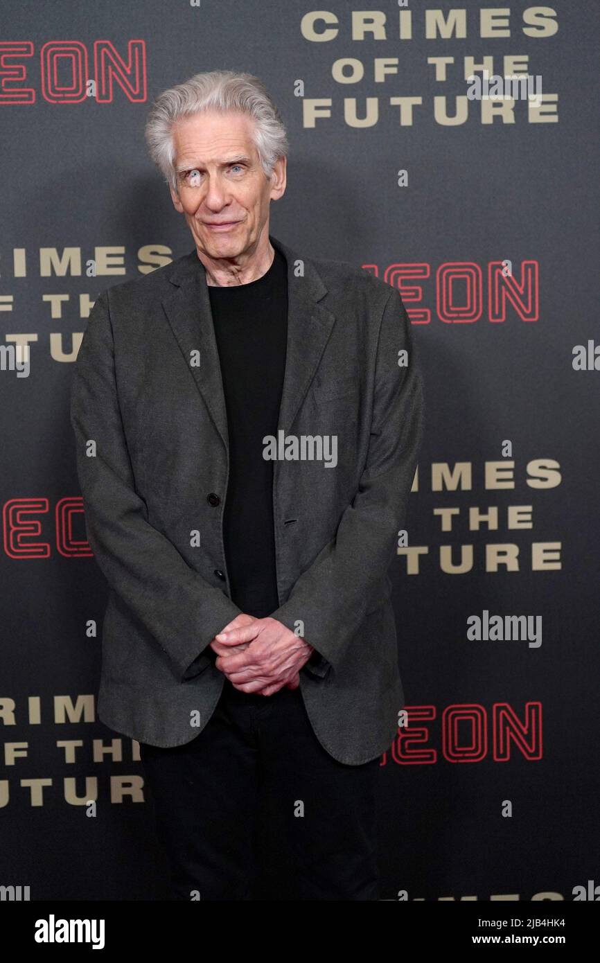 New York, NY, USA. 2nd June, 2022. David Cronenberg at arrivals for ...