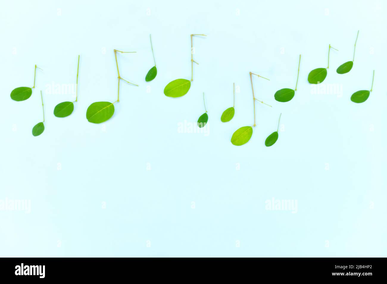 Fresh refreshing and spring summer music concept. Creative composition ...