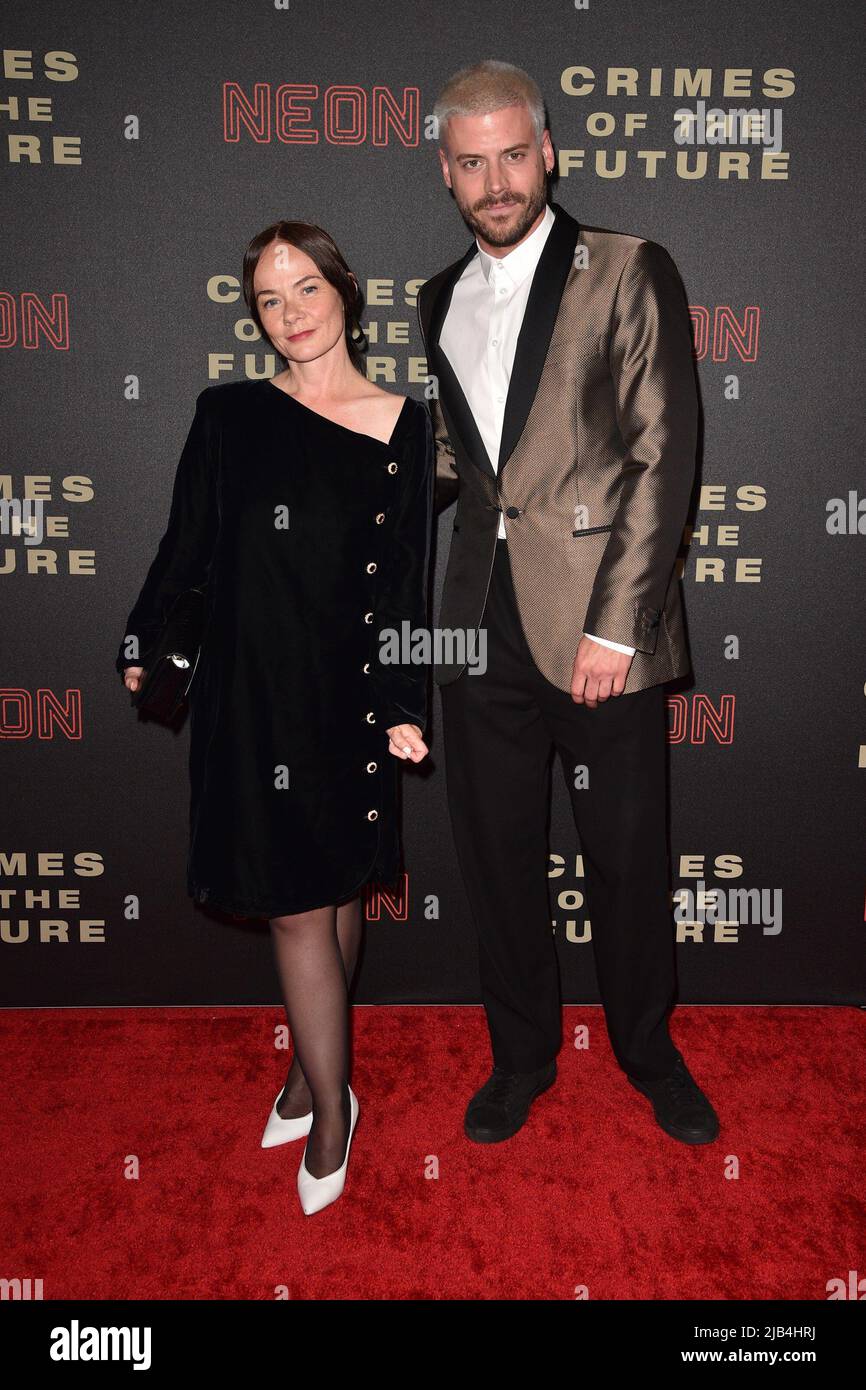 New York, NY, USA. 2nd June, 2022. Nadia Litz, Francois Arnaud at ...