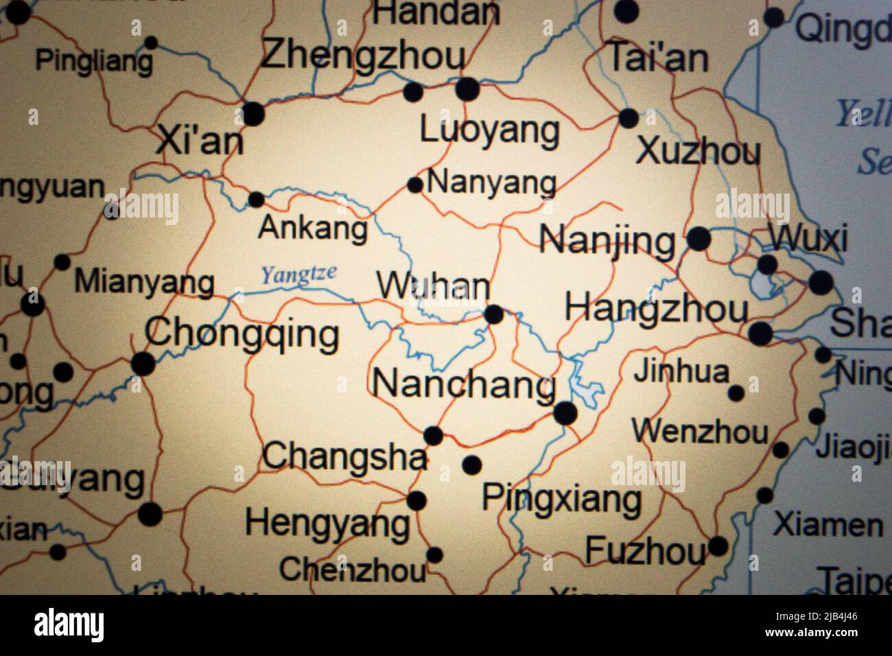 Chinese map hi-res stock photography and images - Alamy