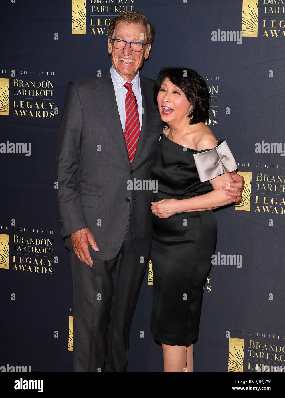 Beverly Hills, USA. 02nd June, 2022. Maury Povich, Connie Chung arrives ...